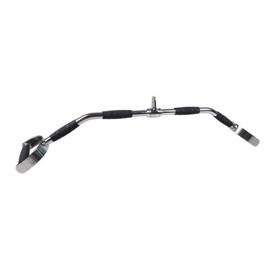 Strongology 34" LAT BAR ATTACHMENT Multi Grip Professional Gym Exercise ...