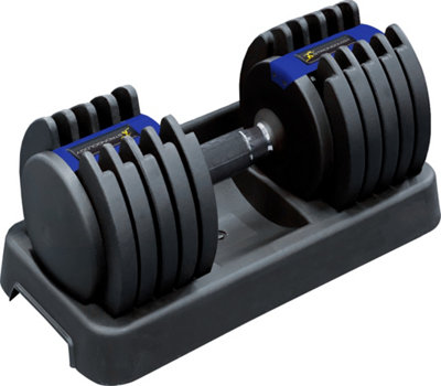 Strongology Predator 20 Home Fitness Adjustable Smart Single Dumbbell ...