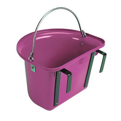 Stubbs Hanging Bucket Pink (15L) | DIY at B&Q