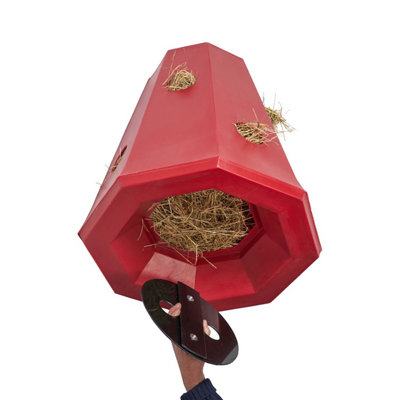 Stubbs Horse Hay Roller Red (One Size)