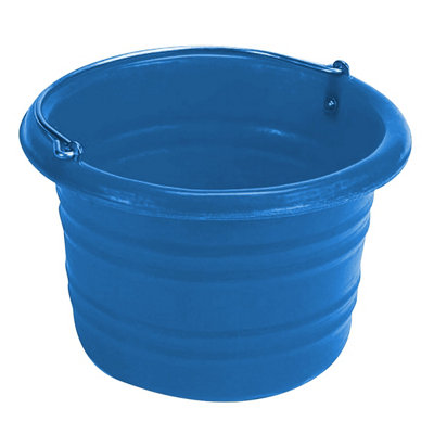 Stubbs Jumbo Feed/Water Bucket Blue (One Size)