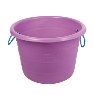 Stubbs Large Horse Manure Bucket Lilac (One Size)