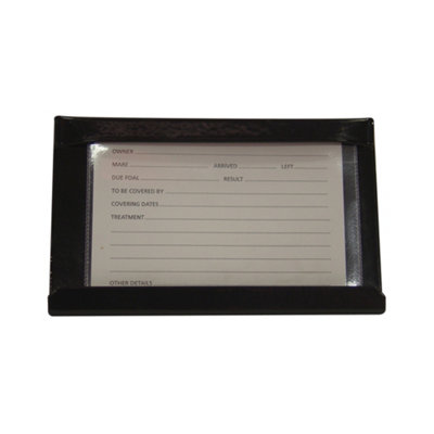 Stubbs Large Stud Card Holder Black (Large)