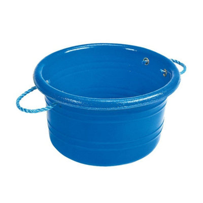 Stubbs Medium Manure Bucket Blue (One Size)