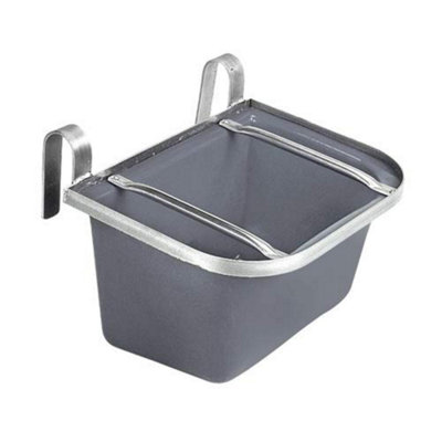 Stubbs Plastic Wall Manger Grey (One Size)