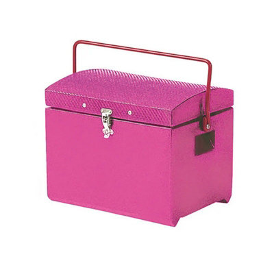 Stubbs Tack Step Grooming Box Pink (One Size)