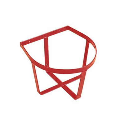 Stubbs Wall Fixing Bucket Holder Red (One Size)