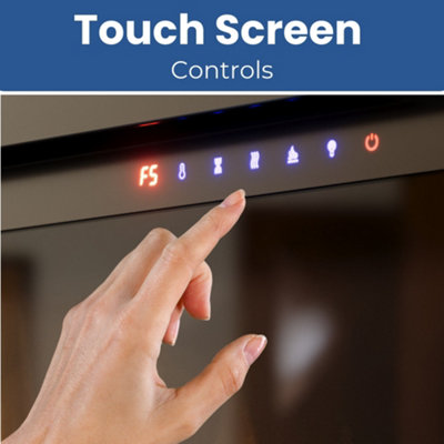 Studio 6 72-Inch Wall Mounted Electric Fireplace Fully Assembled 3 ...