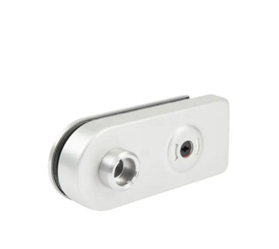 Studio Private Line glass door lock WC, DIN left outward, aluminium ...