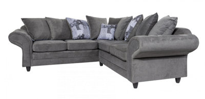 Stunning Nicole Grey Fullback Sofas