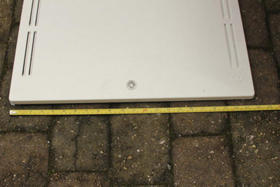 Sturdy Replacement Door for White Cavity Gas Meter Box - 15" x 21.5 ...