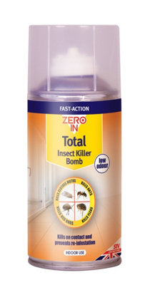 STV Total Insect Killer Bomb 150ml One Shot | DIY at B&Q