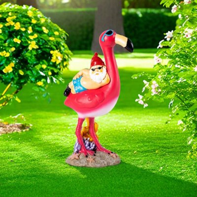 Style 1 Flamingo & Gnome Resin Sculpture-