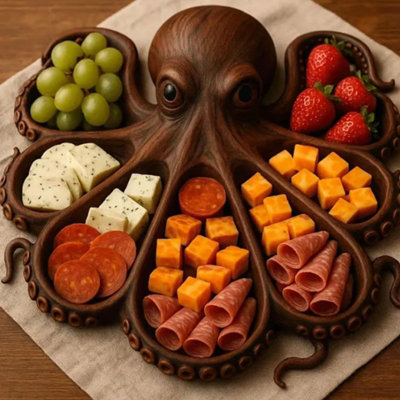 Style 1 Kitchen Animal-Shaped Cooked Food Platter
