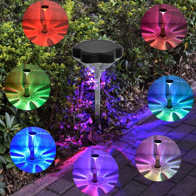 Style 1 Solar Outdoor Petal Landscape Decorative Lights