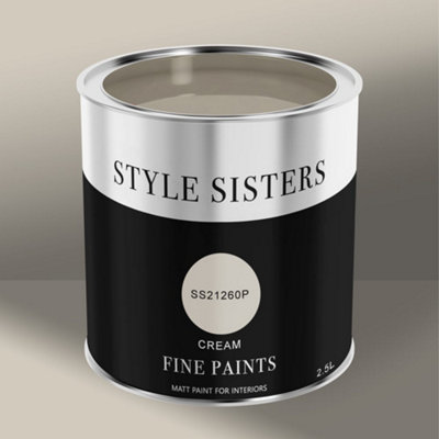 Style Sisters Cream Matt Emulsion 2.5L
