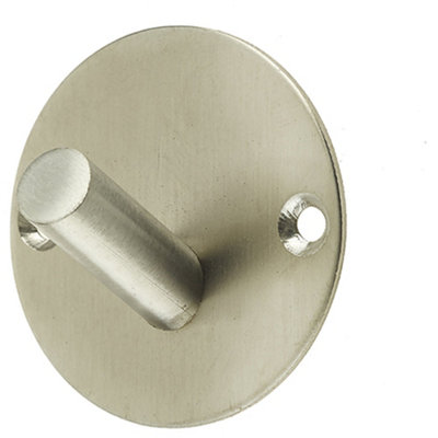 Stylish 45mm Satin Stainless Steel Single Robe Hook for Modern ...