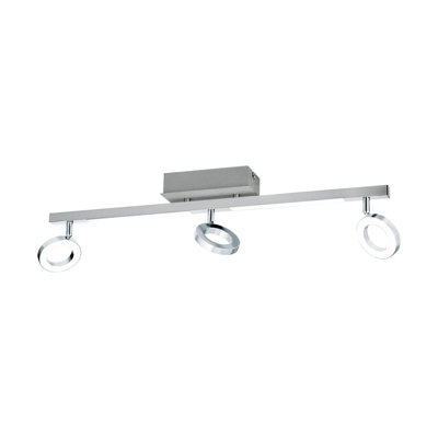 Stylish Aluminium Chrome LED Wall Spot Light with Satin Finish