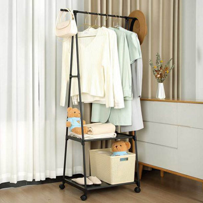 Stylish and Functional Mobile Clothes Rack for Your Home