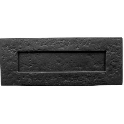Stylish Antique Black Letterplates 260x80mm for Your Home - External ...