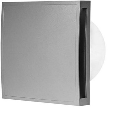 Stylish Bathroom Extractor Fan 125mm / 5" Kitchen Ventilator with Front ...