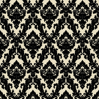 Stylish Damask Elegant Eccentric Modern Wallpaper, Great For Living ...