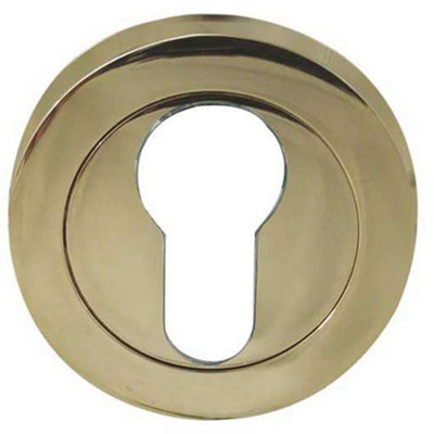 Stylish Designer Euro Profile Escutcheons with 50mm Round Rose in ...