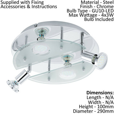 Stylish Flush Ceiling Light with Chrome and Satin Glass for Modern Homes
