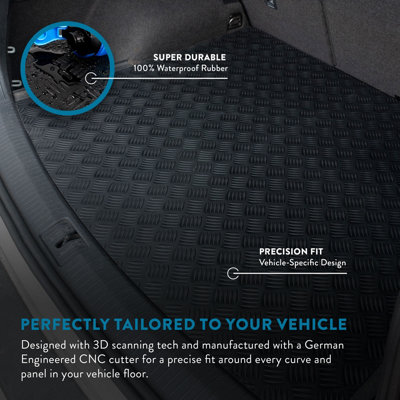 Subaru Outback (2014-2020) 5mm Thick Rubber Boot Liner Mat Heavy-Duty ...