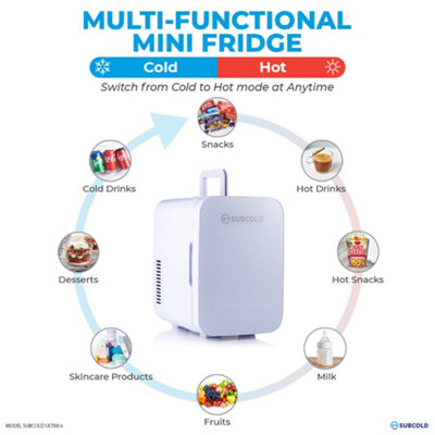 Subcold Ultra 6L Mini Fridge - White