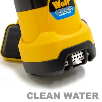 Submersible Water Pump Dirty & Clean Water Wolf 1100w, Automatic Float ...