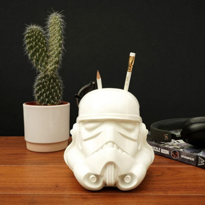 Suck UK Stormtrooper Helmet Desk Tidy Organiser
