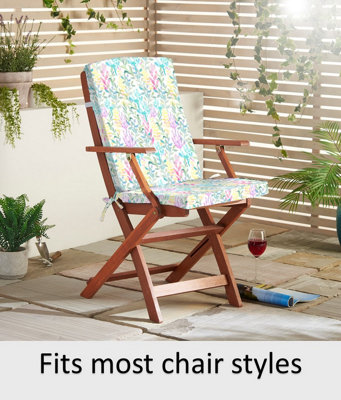 Summer Meadow Outdoor Full Chair Pad