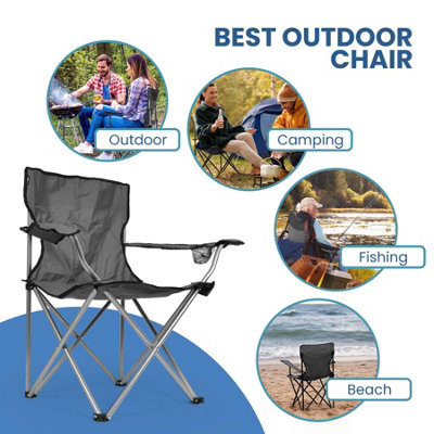 Summit Ashby Chair - Slate Grey