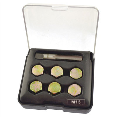 Sump Plug / Oil Drain Repair / Rethreader Kit M12 to M13 Thread