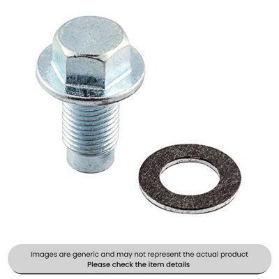 Sump Plugs & Washers Citroen, Peugeot and Toyota Pack of 2