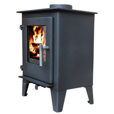 SunDaze 5KW Multifuel Stove Log Burner Heating Fireplace Defra Approved ...