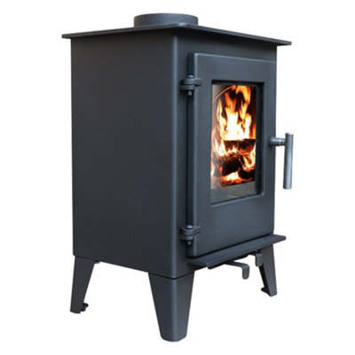 SunDaze 5KW Multifuel Stove Log Burner Heating Fireplace Defra Approved ...