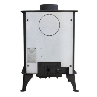 SunDaze 5KW Multifuel Stove Log Burner Woodburning Fireplace Defra ...