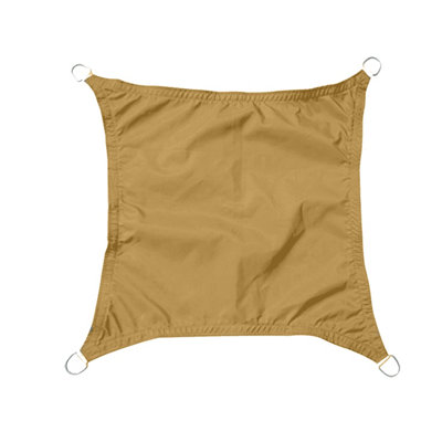 Buy SunDaze 5x5m Square Sand Sun Shade Sail Outdoor Garden Patio ...