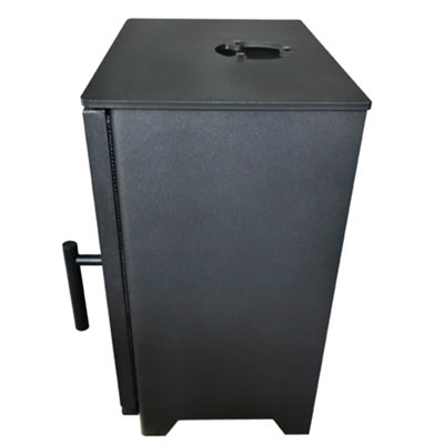 SunDaze 8KW Multifuel Stove Woodburning Log Wood Burner Defra Approved ...