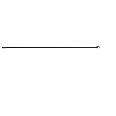 SunDaze Black 1000mm Support Bar for Wetroom Walk In Shower Screen Panels