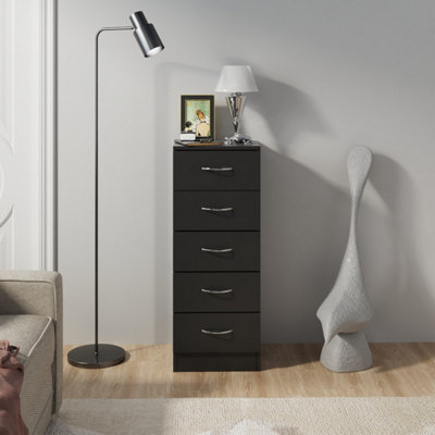 SunDaze Chest of Drawers Bedroom Furniture Bedside Cabinet with Handle ...