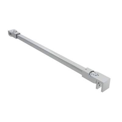 SunDaze Chrome 450mm Support Bar for Wetroom Walk In Shower Screen Panels