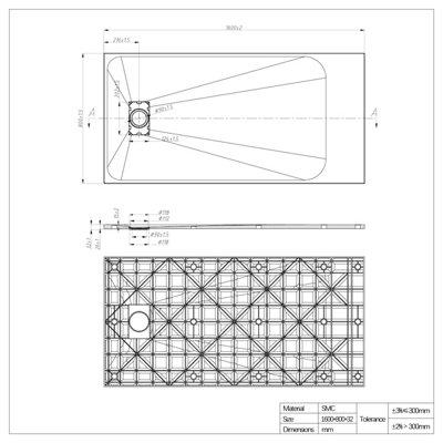 SunDaze Chrome Shower Enclosure Cubicle 1600mm Double Sliding Door with ...