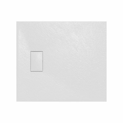 SunDaze Chrome Shower Enclosure Cubicle 900mm Hinged Door with 800mm ...