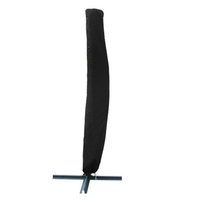 SunDaze Coffee 3M Garden Patio Cantilever Banana Hanging Umbrella ...