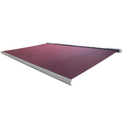 SunDaze Full Cassette Electric Awning Remote Controlled Retractable Sun ...