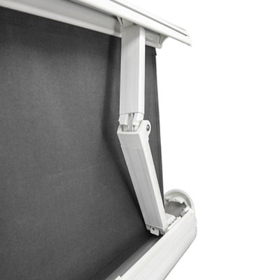 SunDaze Full Cassette Electric Remote Controlled Retractable Awning ...