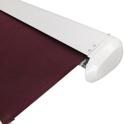 SunDaze Full Cassette Electric Remote Controlled Retractable Awning ...